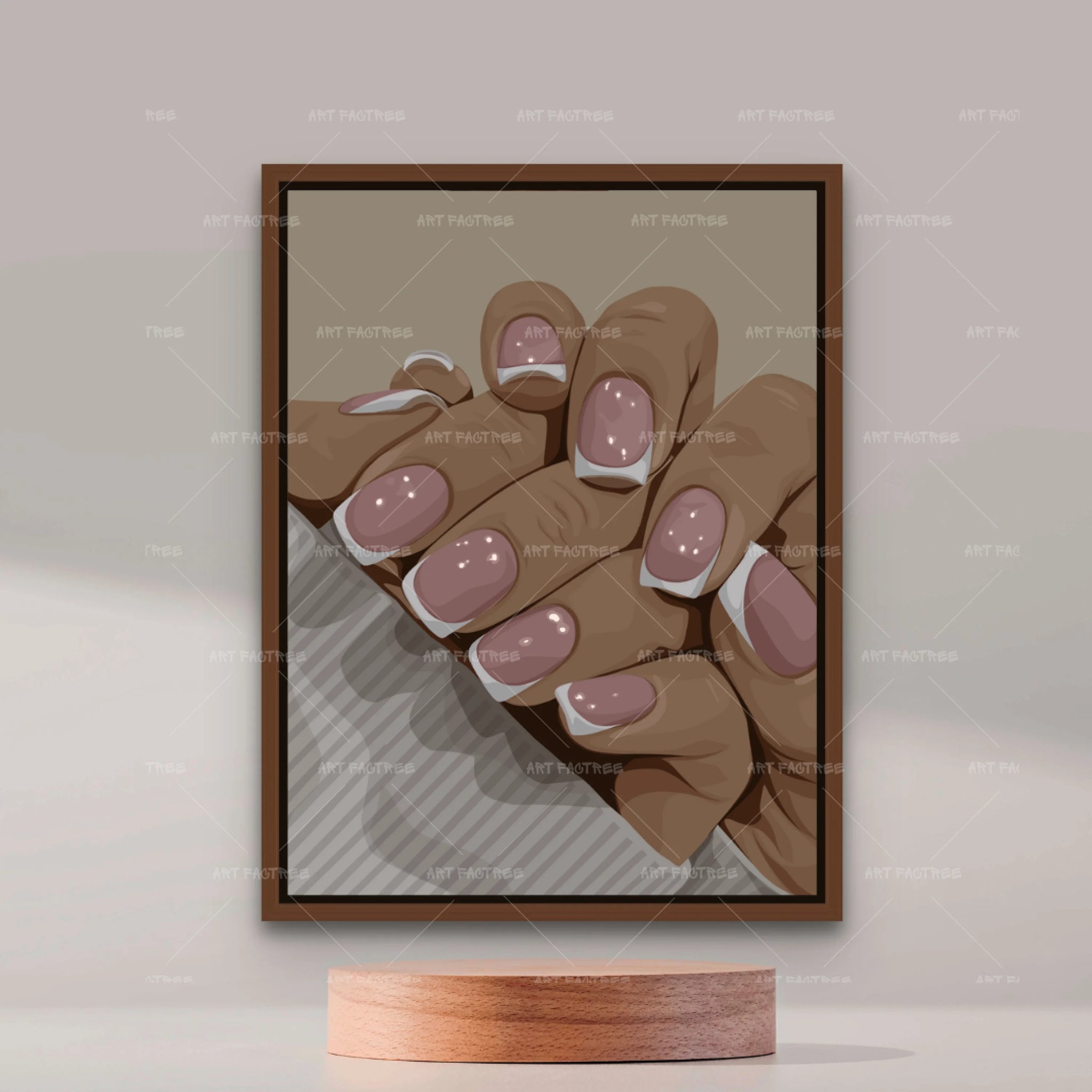 Anaya Arts French Manicure | Print and Canvas Wall Art For Home and Office
