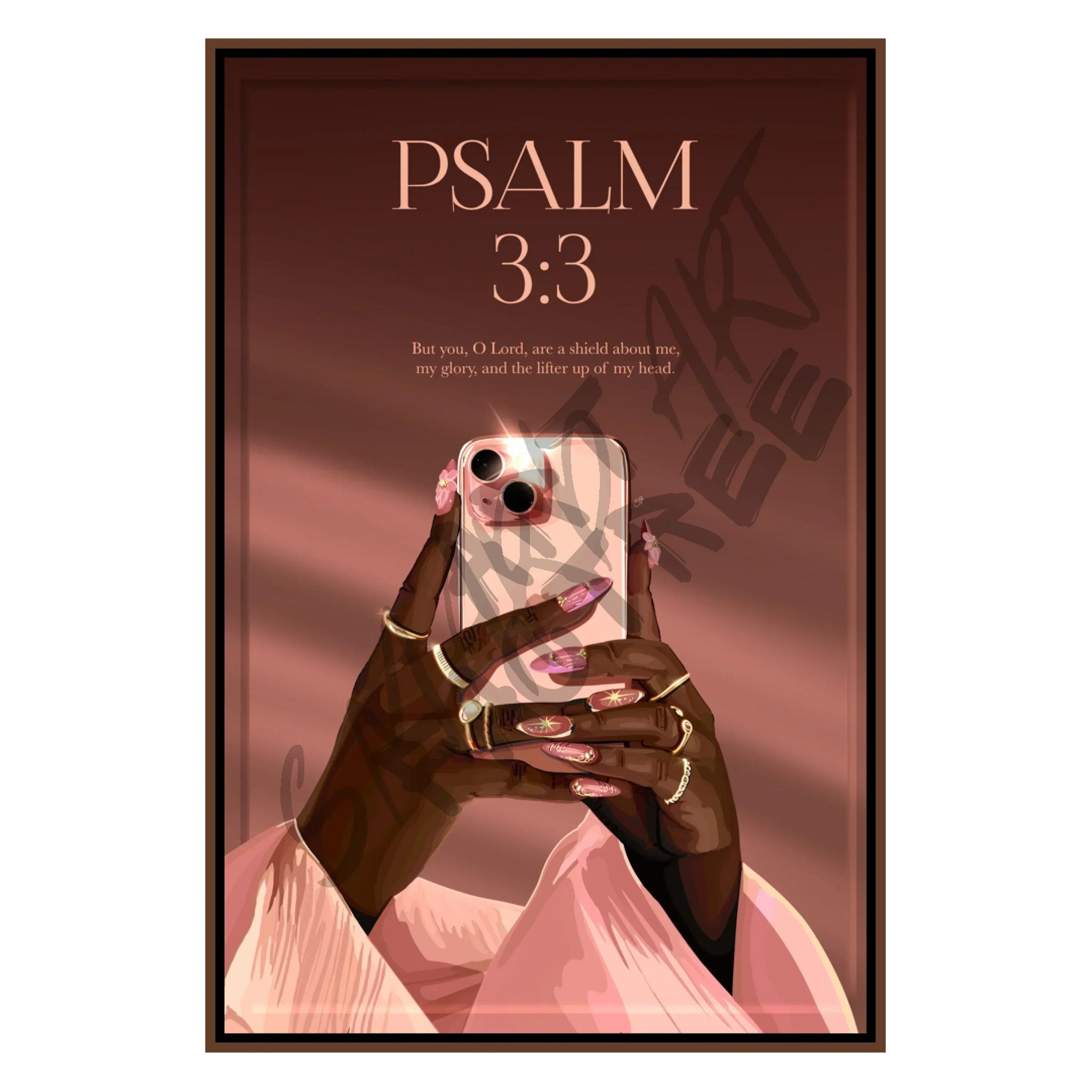 Psalm 3:3 exclusive at SmardArt