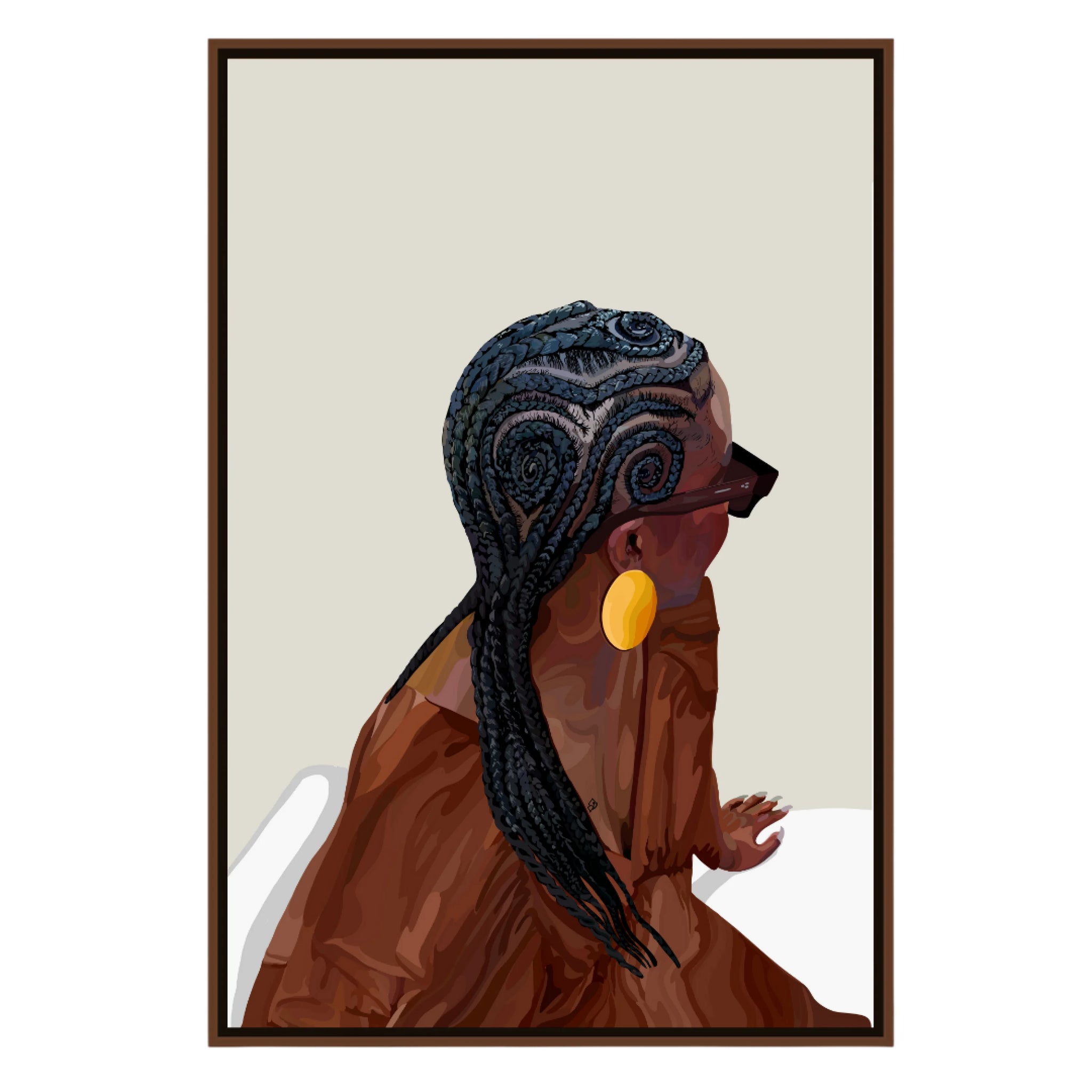 Swirl Girl III exclusive at SmardArt