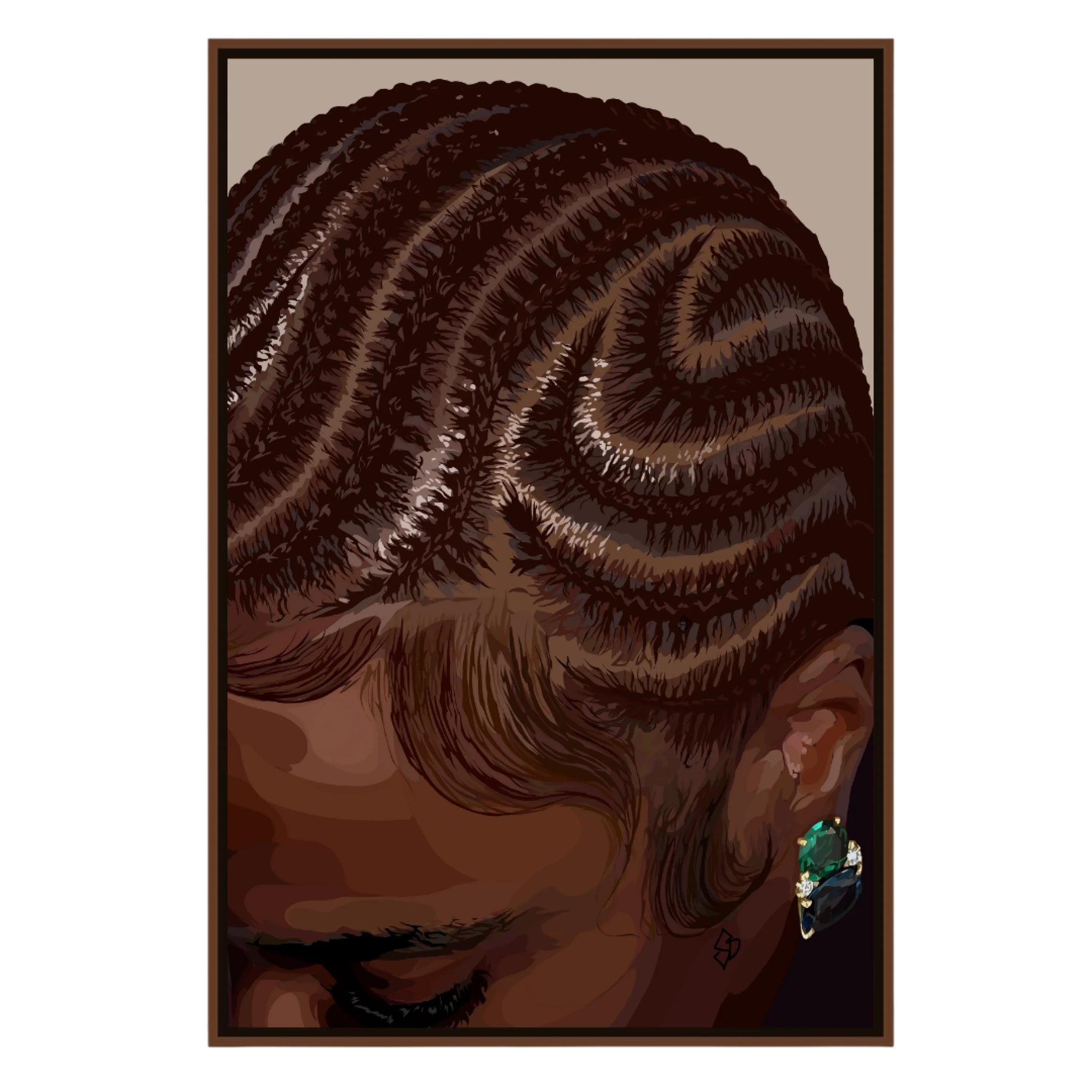 Swirl Girl II exclusive at SmardArt